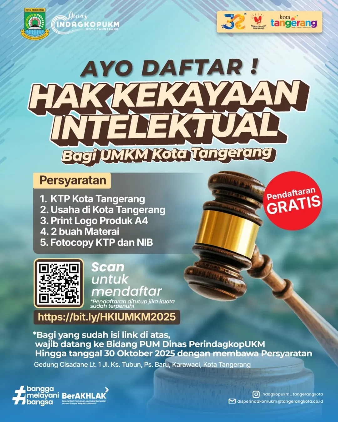Pemkot Tangerang Fasilitasi Hak Kekayaan Intelektual bagi UMKM Secara ...